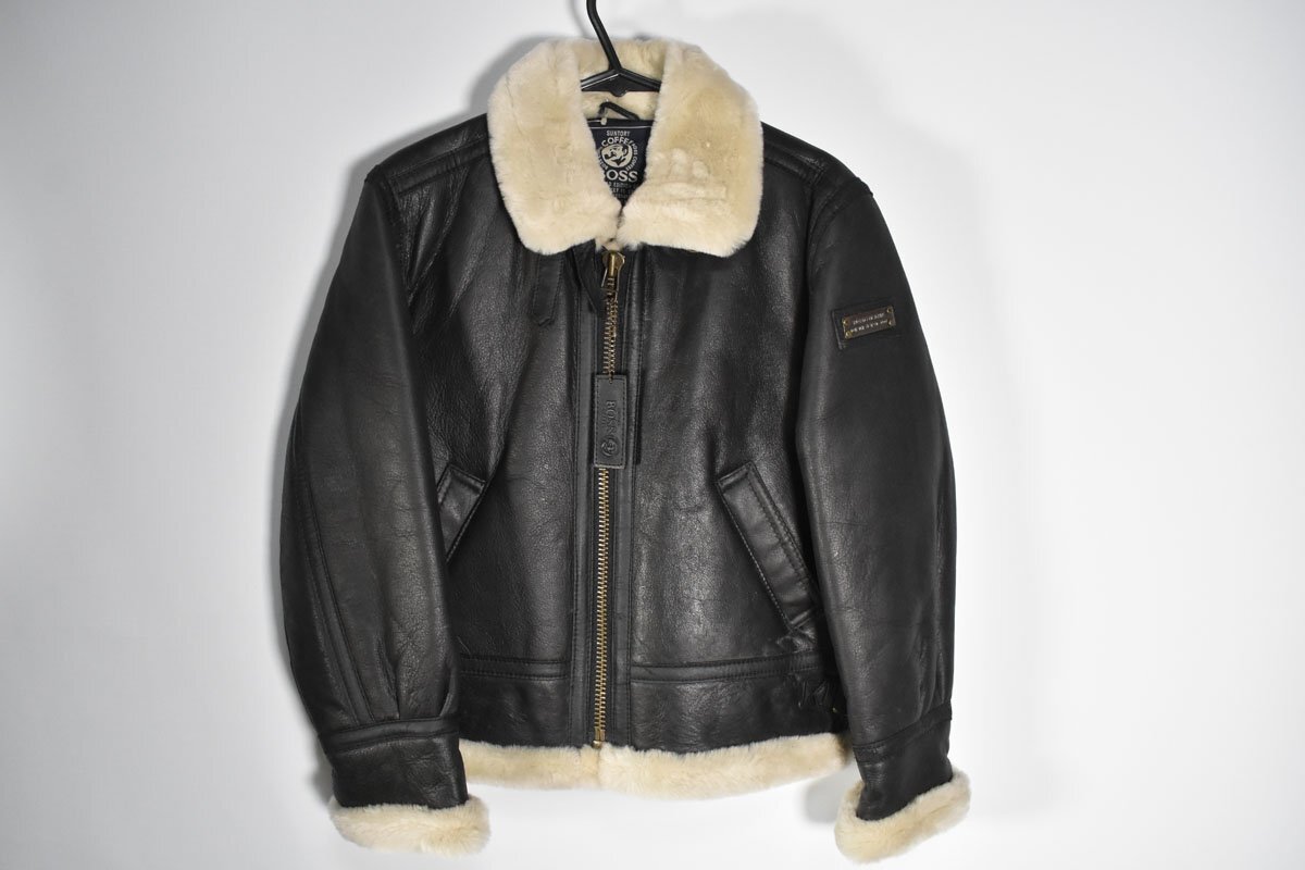 サントリー BOSS 親子でボスジャン B-3 革ジャン ペア 親 L サントリー BOSS 親子でボスジャン B-3 革ジャン ペア 親 L
