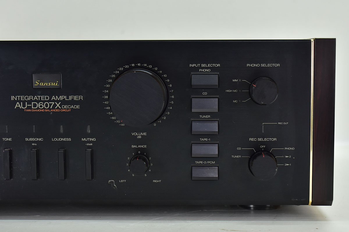 Yahoo!オークション - Sansui AU-D607X DECADE プリメインアンプ[サン...
