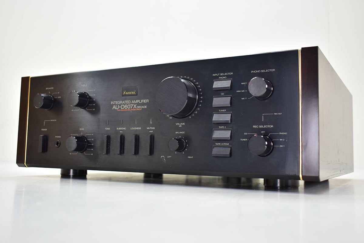 Yahoo!オークション - Sansui AU-D607X DECADE プリメインアンプ[サン...