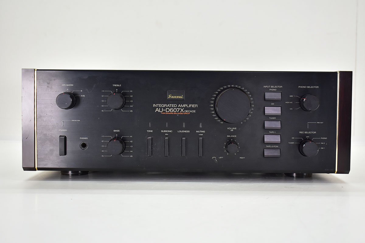 Yahoo!オークション - Sansui AU-D607X DECADE プリメインアンプ[サン...