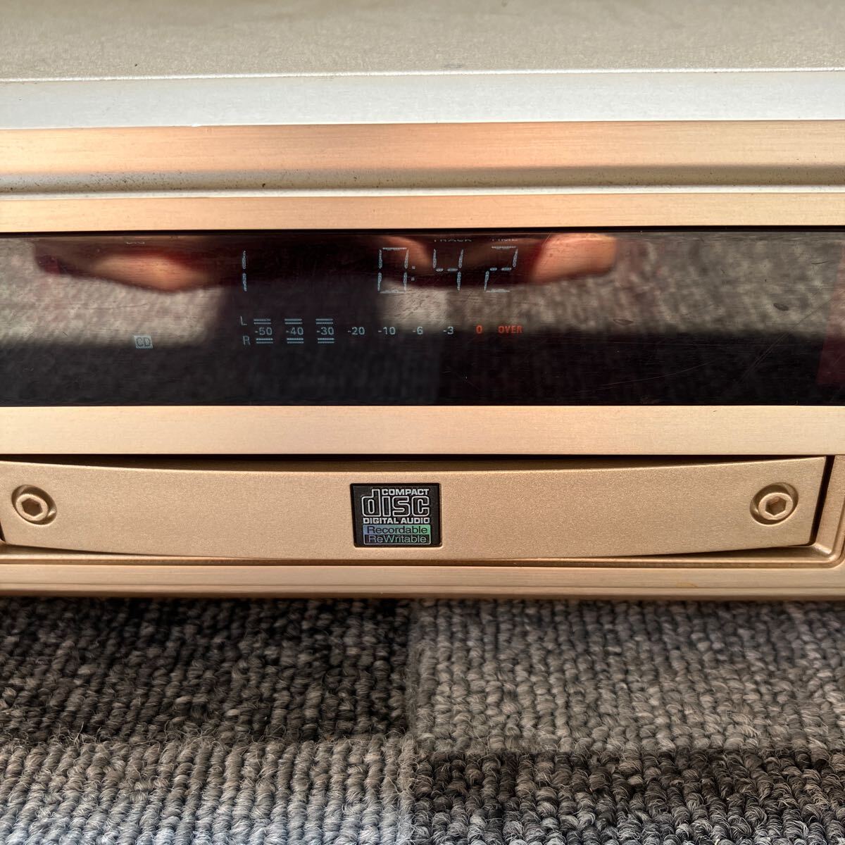 Yahoo!オークション - k75 Marantz CDレコーダー CDプレーヤー DR700 D...