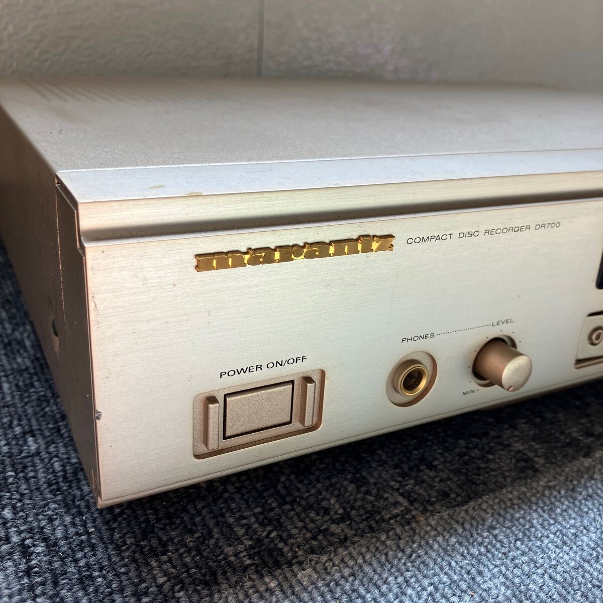 Yahoo!オークション - k75 Marantz CDレコーダー CDプレーヤー DR700 D...