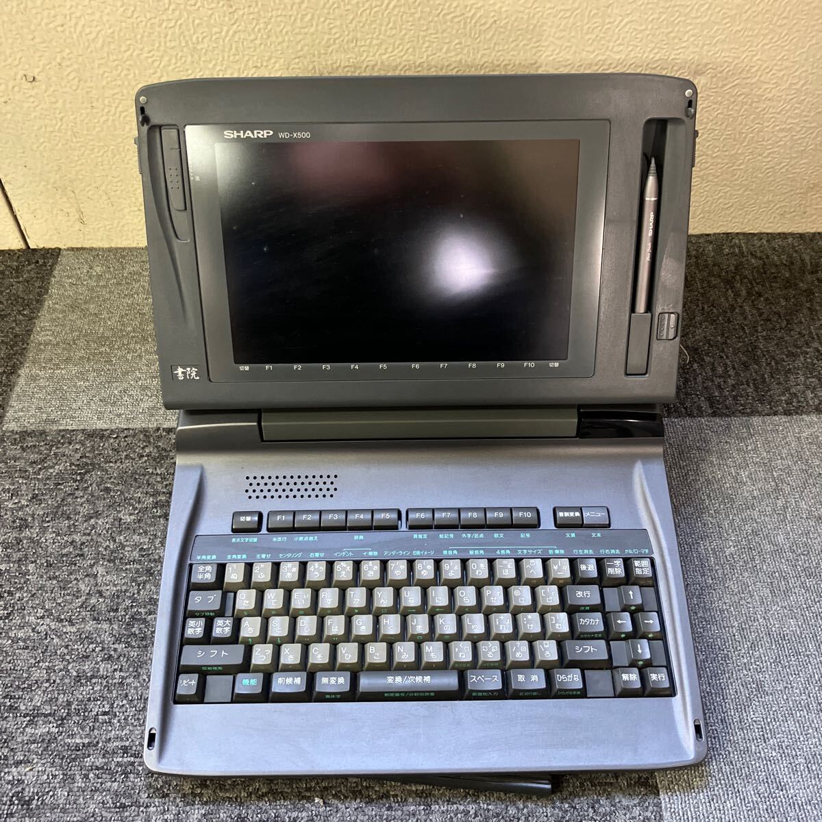 Yahoo!オークション - k86 SHARP シャープ ワープロ 書院 WD-X500 日本...