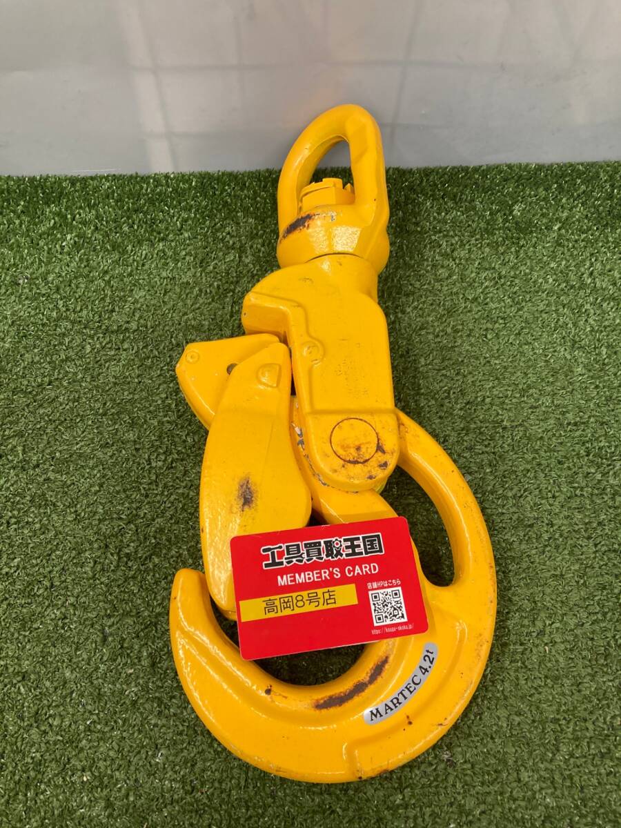 Yahoo!オークション - 【0926】MARTEC(マーテック) 4.2tスイベルフック...
