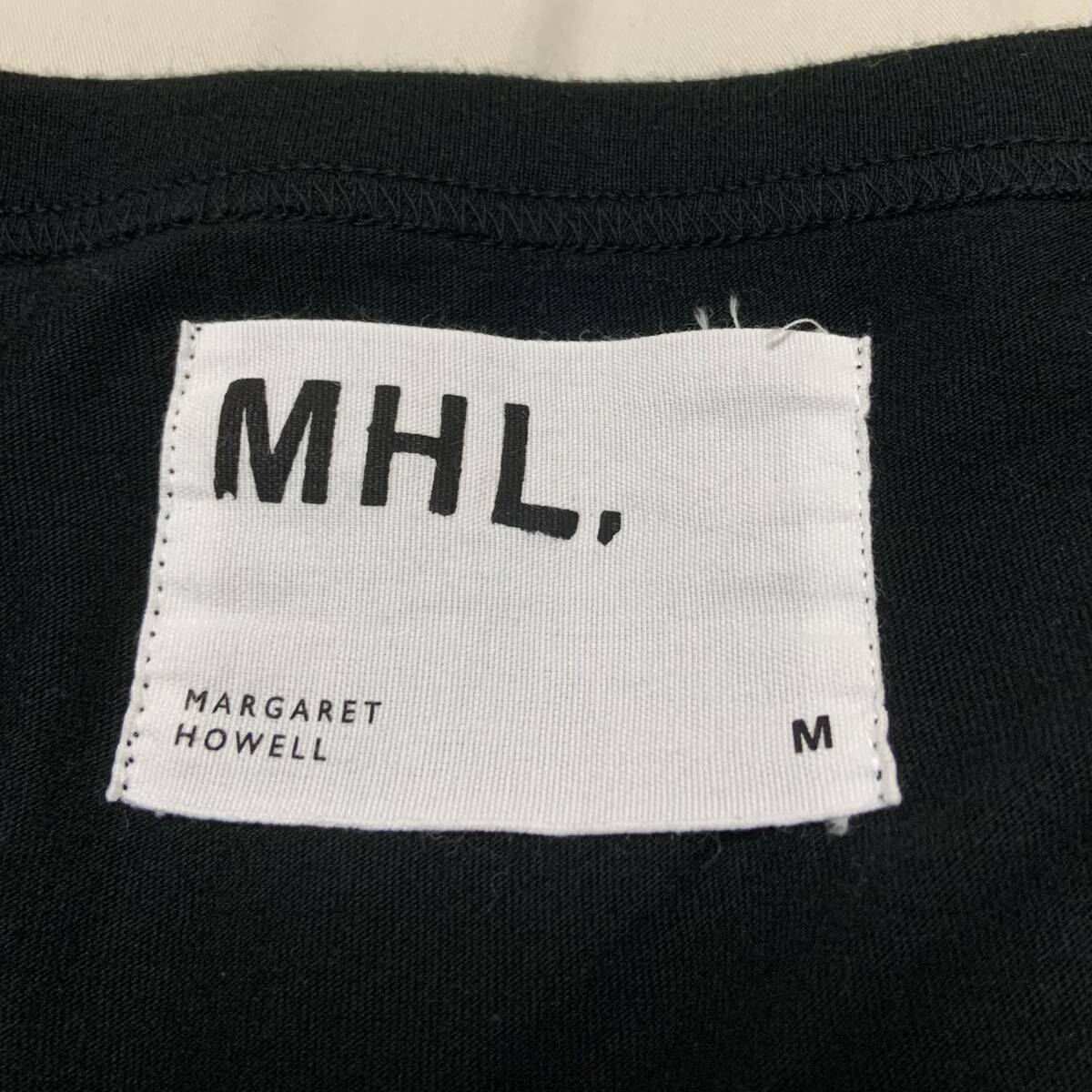 Yahoo!オークション - MHL MARGARET HOWELL 定番 ロゴ・プリント 胸ポ...