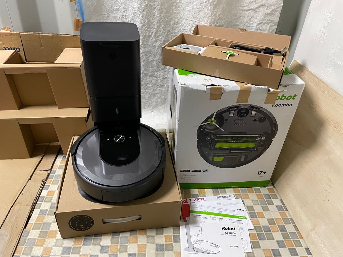 Yahoo!オークション - iRobot i7+ アイロボット ルンバ ロボット掃除...