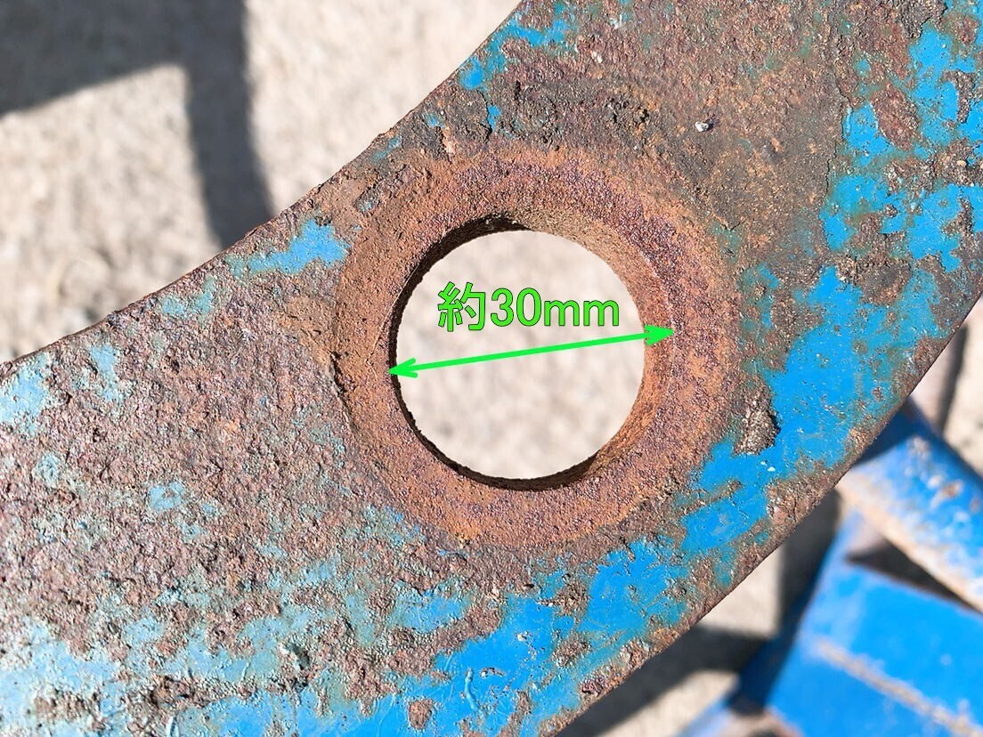 Yahoo!オークション - 中古 トラクター 鉄車輪 左右セット 直径約980mm...