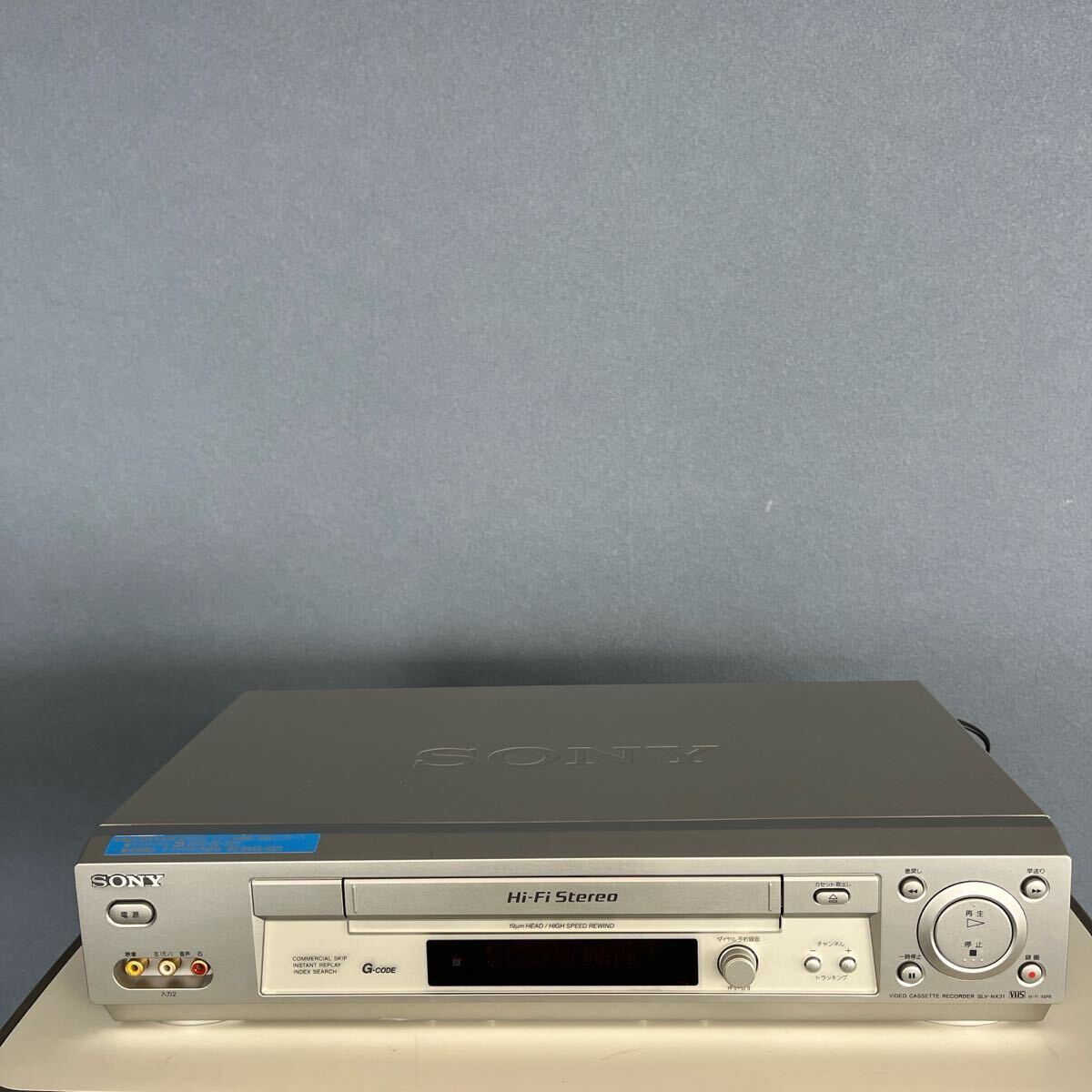 Yahoo!オークション - SONY VHSビデオデッキ SLV-NX31