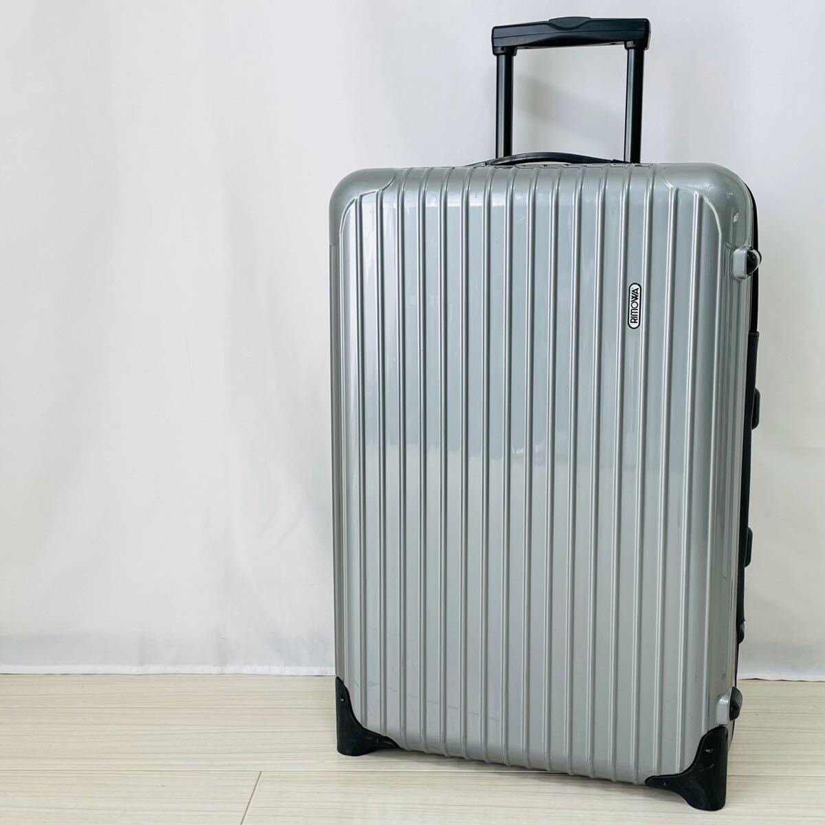 Yahoo!オークション - 美品 RIMOWA リモワ SALSA サルサ 63L 2輪 シル...