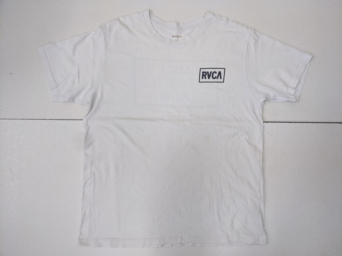 Yahoo!オークション - 16．RVCA ルーカ デカロゴ デザイン 半袖Tシャツ...