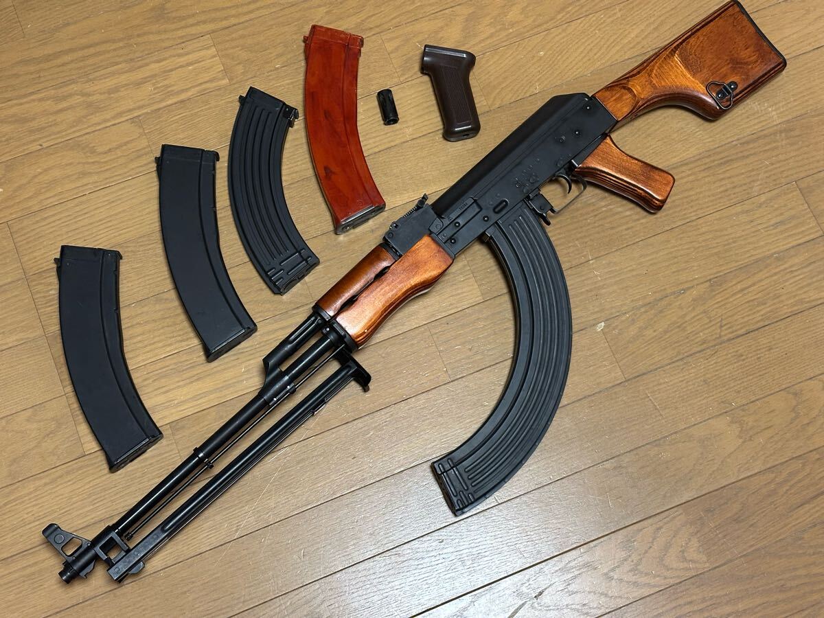 Yahoo!オークション - LCT RPK ウッド ハンドガード ストック グリップ...