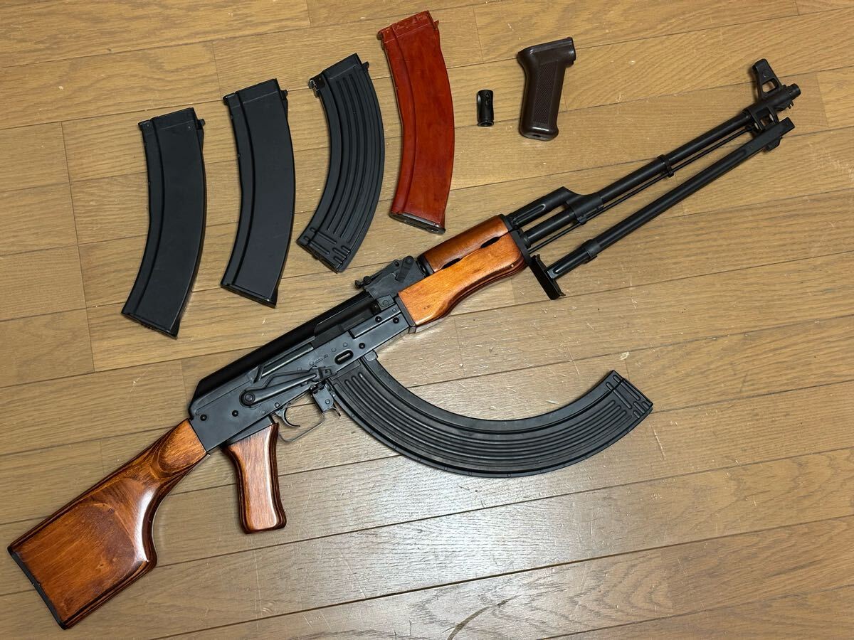 Yahoo!オークション - LCT RPK ウッド ハンドガード ストック グリップ...
