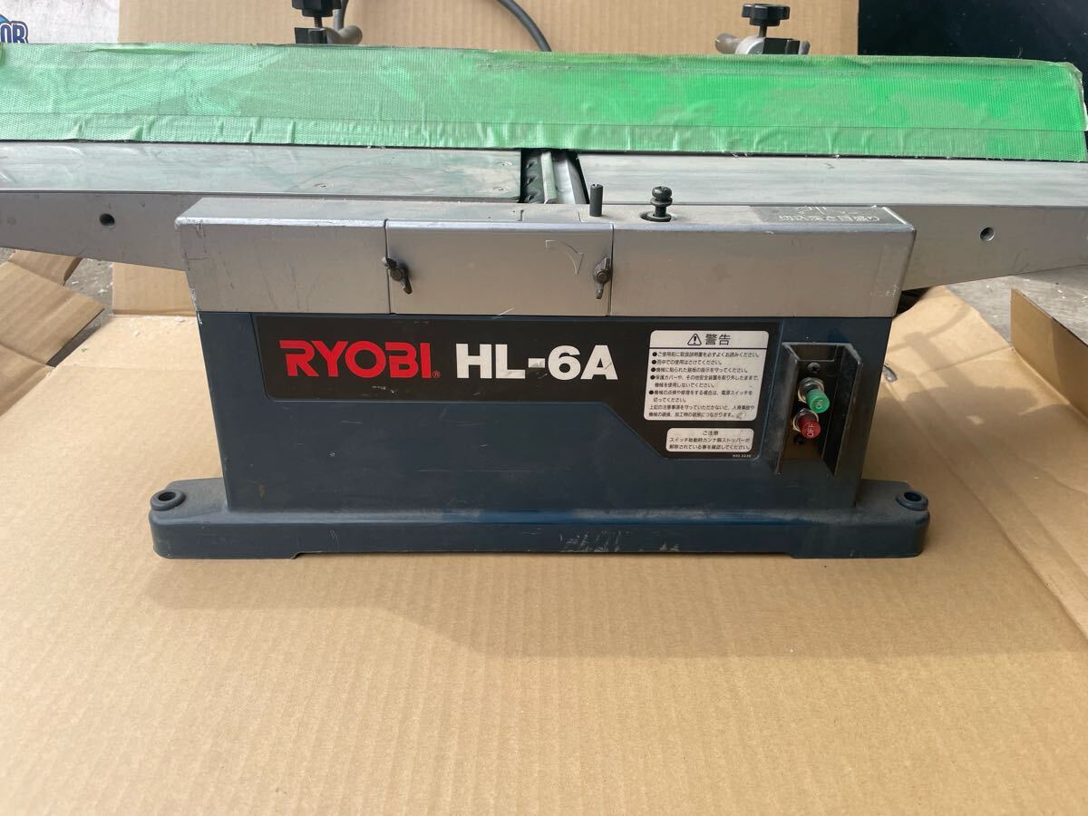 Yahoo!オークション - RYOBI リョービ 小型手押カンナ HL-6A 通電確認...