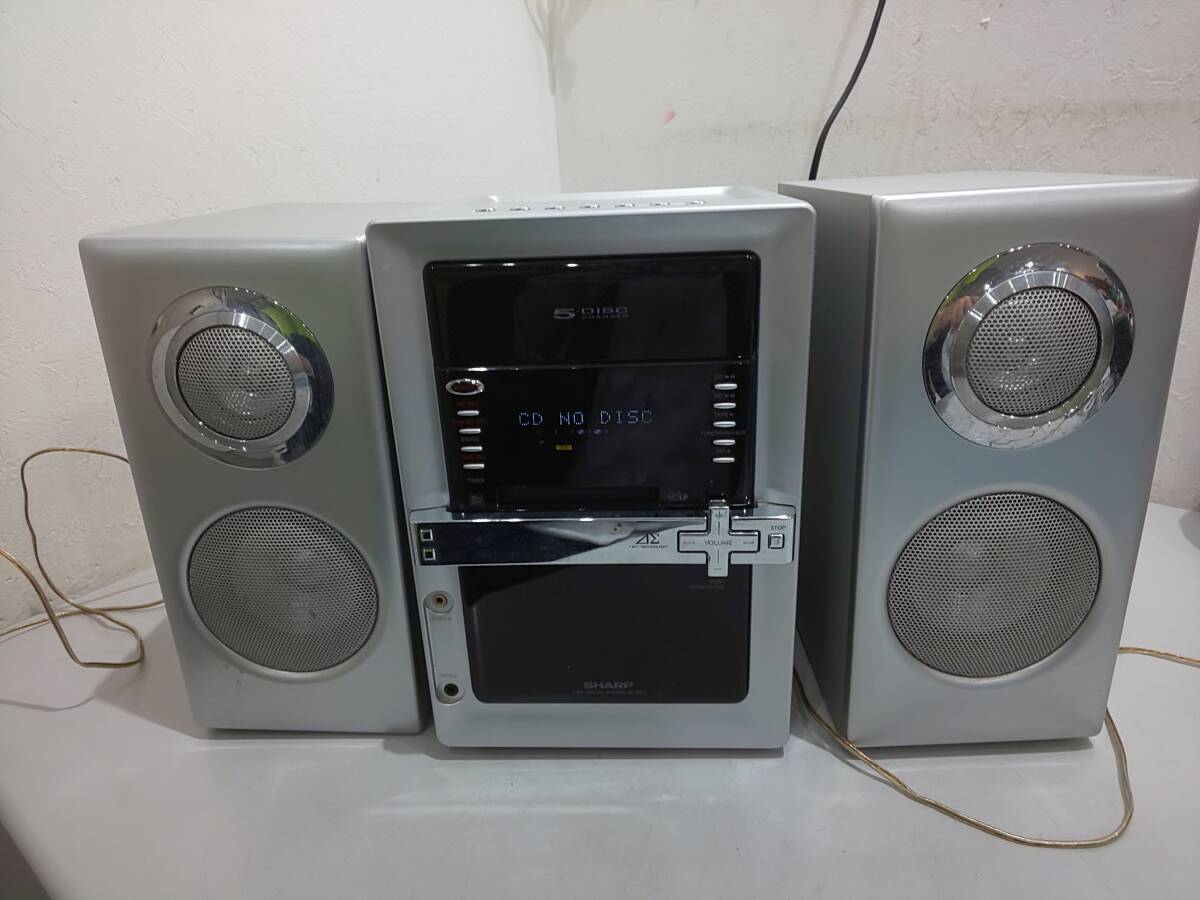 Yahoo!オークション - 66430 SHARP シャープ システムコンポ SD-GX2-S ...