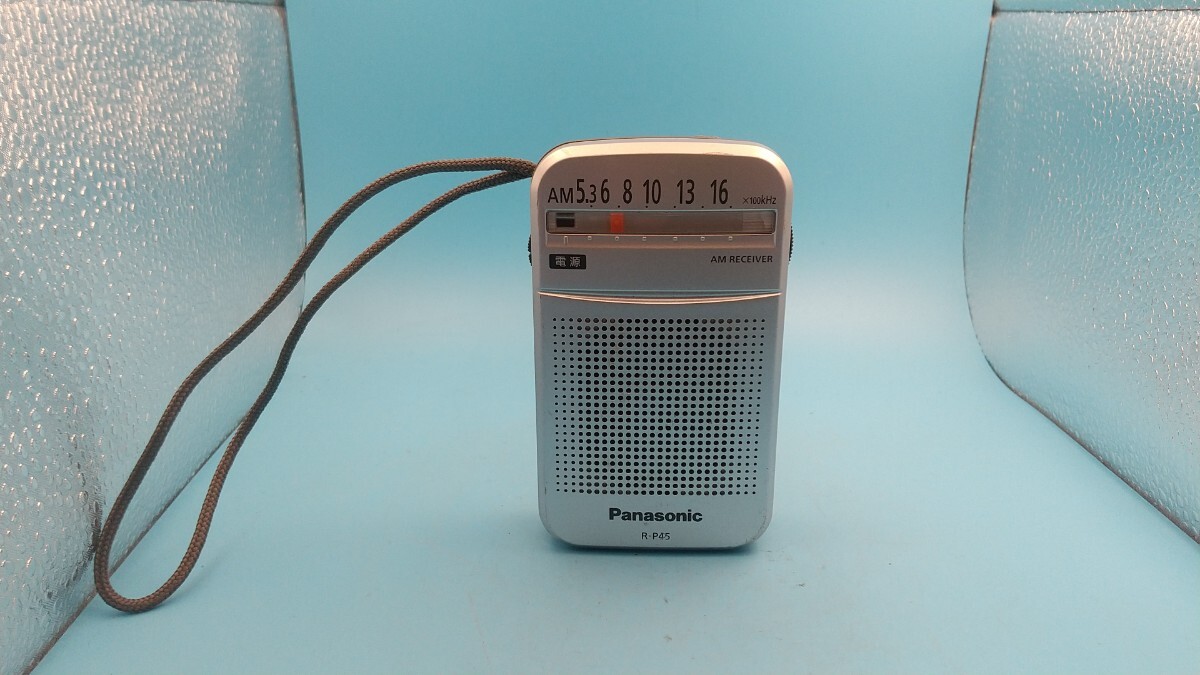 Yahoo!オークション - K3225 Panasonic R-P45 FM/AM ラジオ ハンディポ...