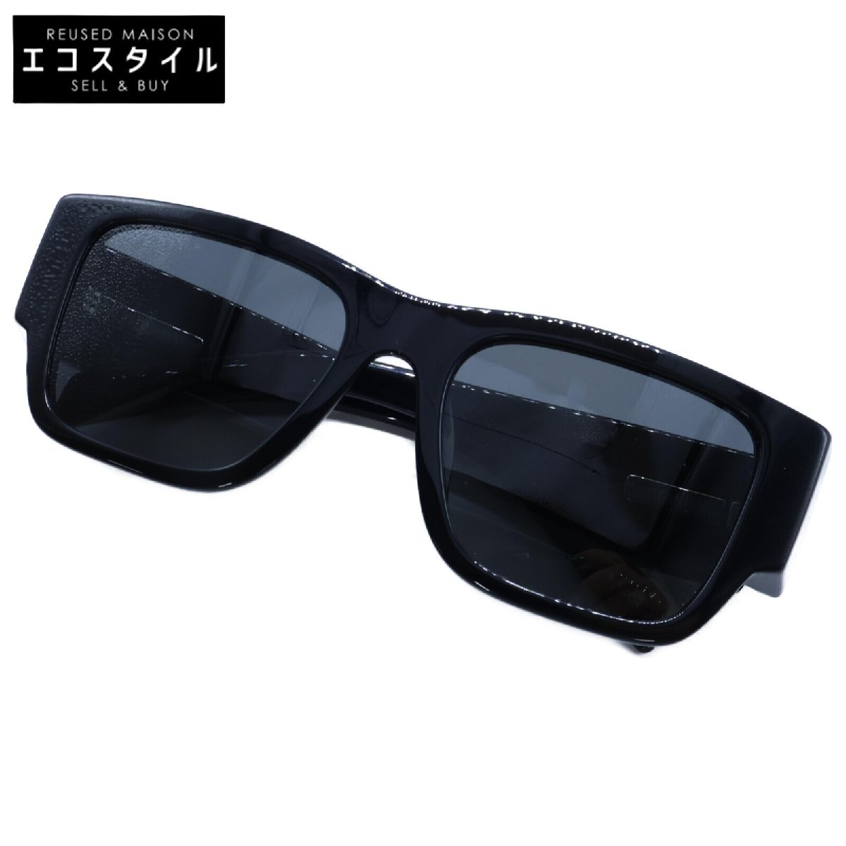 Yahoo!オークション - 美品 PRADA プラダ SPR10Z-F 1AB-5S0 トライアン...