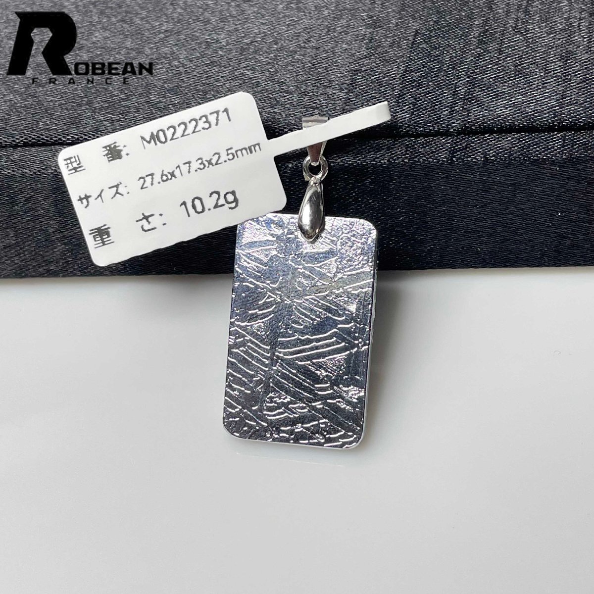 高級EU製 定価9万円☆ROBEAN・シルバーギベオン隕石ペンダント 高級EU製 定価9万円☆ROBEAN・シルバーギベオン隕石ペンダント