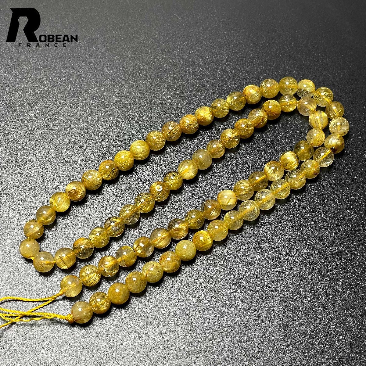 高級 EU製 定価6万円☆ROBEAN・黄金タイチンルチル☆黄金針水晶 高級 EU製 定価6万円☆ROBEAN・黄金タイチンルチル☆黄金針水晶