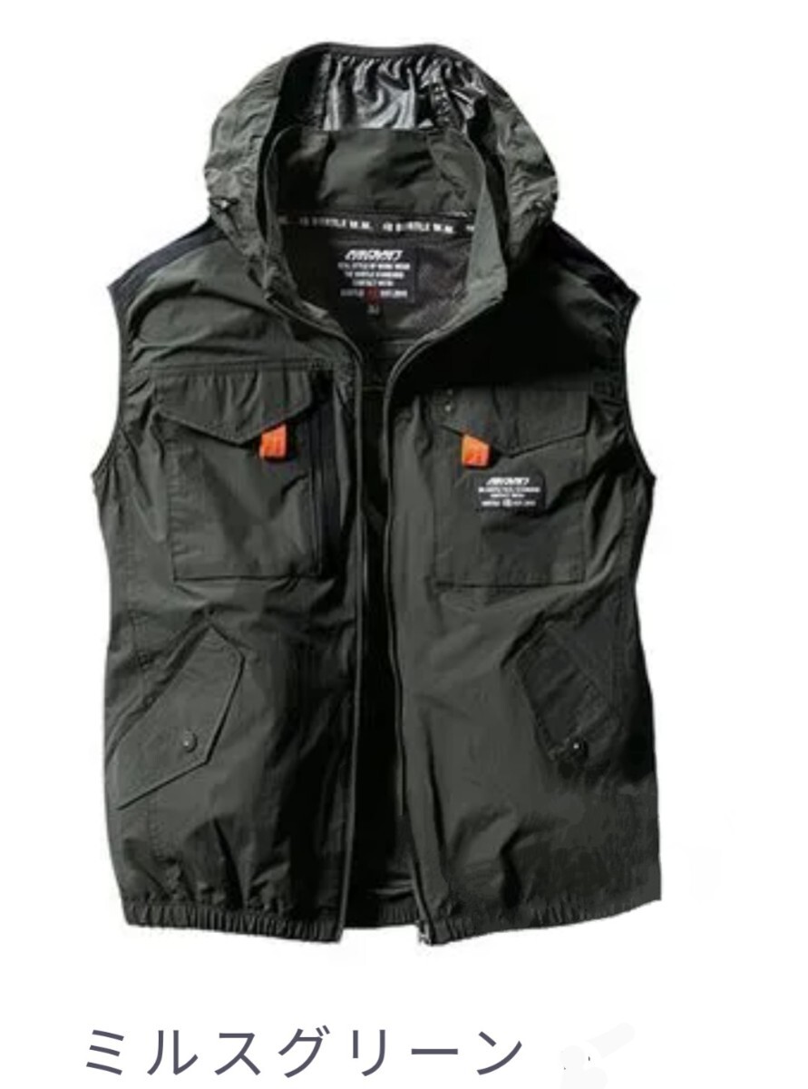 Yahoo!オークション - 空調服BURTLE ベスト AC1154 入手困Lサイズミル...