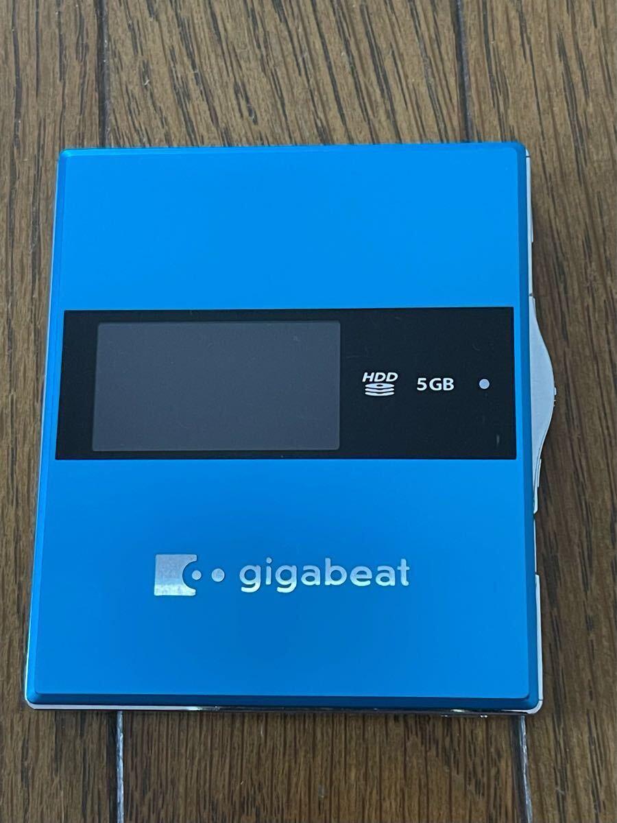 Yahoo!オークション - 東芝 gigabeat HDD5GB ブルー MEG050 ジャンク扱...