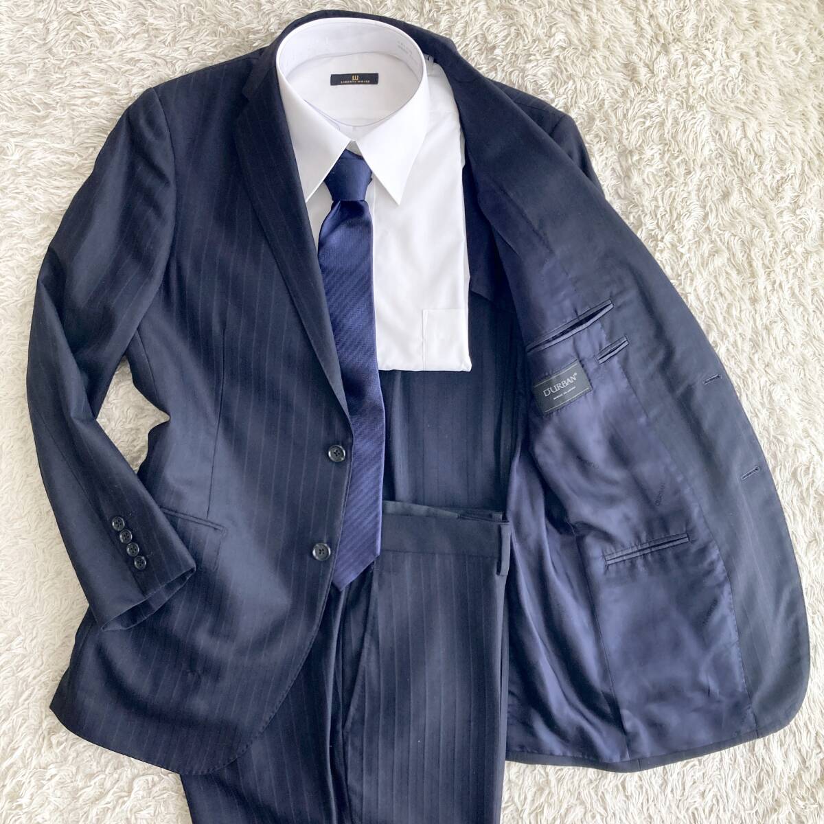Yahoo!オークション - 【未使用級】DURBAN ダーバン ラーゾ生地 96AB5 ...
