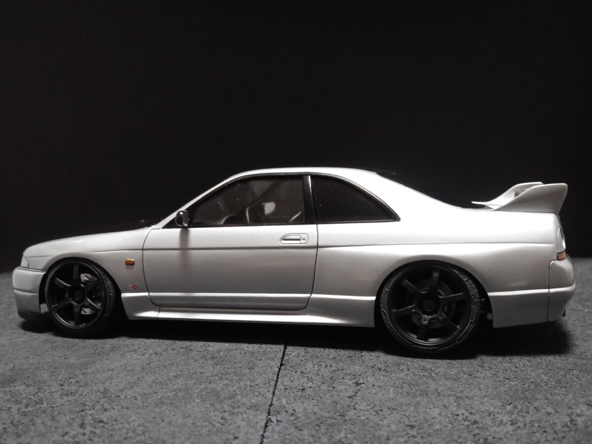 Yahoo!オークション - フジミ 1/24 R33 スカイライン GT-R 湾岸 塗装完...