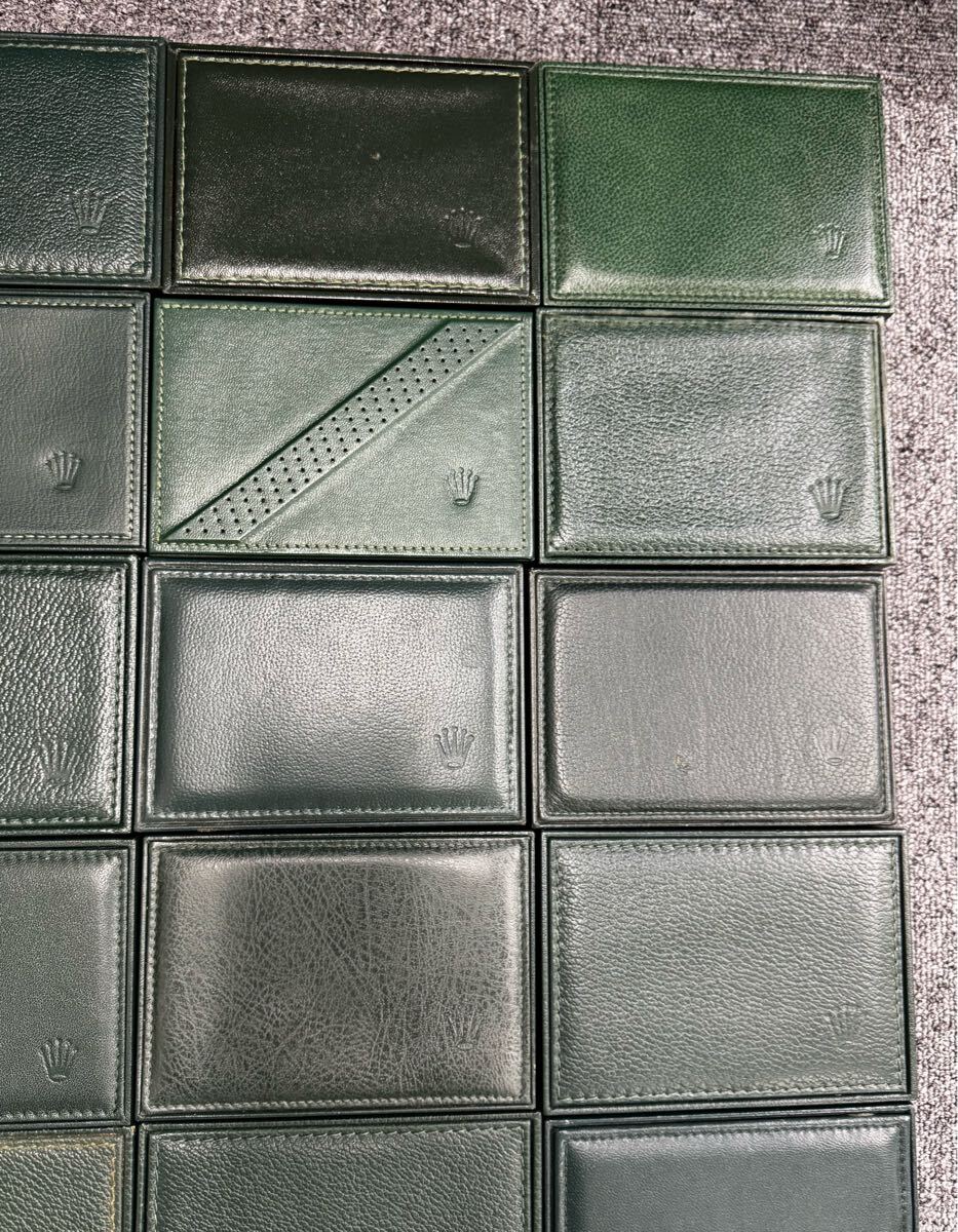 ロレックス箱 1円〜】 「ROLEX」 40箱 空箱 グリーン 腕時計 緑 ロレックス箱 1円〜】 「ROLEX」 40箱 空箱 グリーン 腕時計 緑