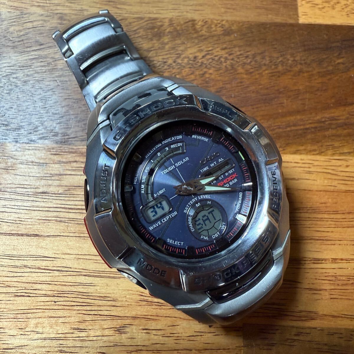 1円スタート】訳あり CASIO G-SHOCK GW-1210J 電波ソーラー レア 1円スタート】訳あり CASIO G-SHOCK GW-1210J 電波ソーラー レア