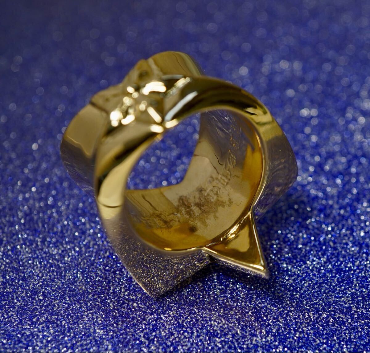 クロムハーツ/スターリング-ラージ/20号/22K/インボイス/1円 クロムハーツ/スターリング-ラージ/20号/22K/インボイス/1円