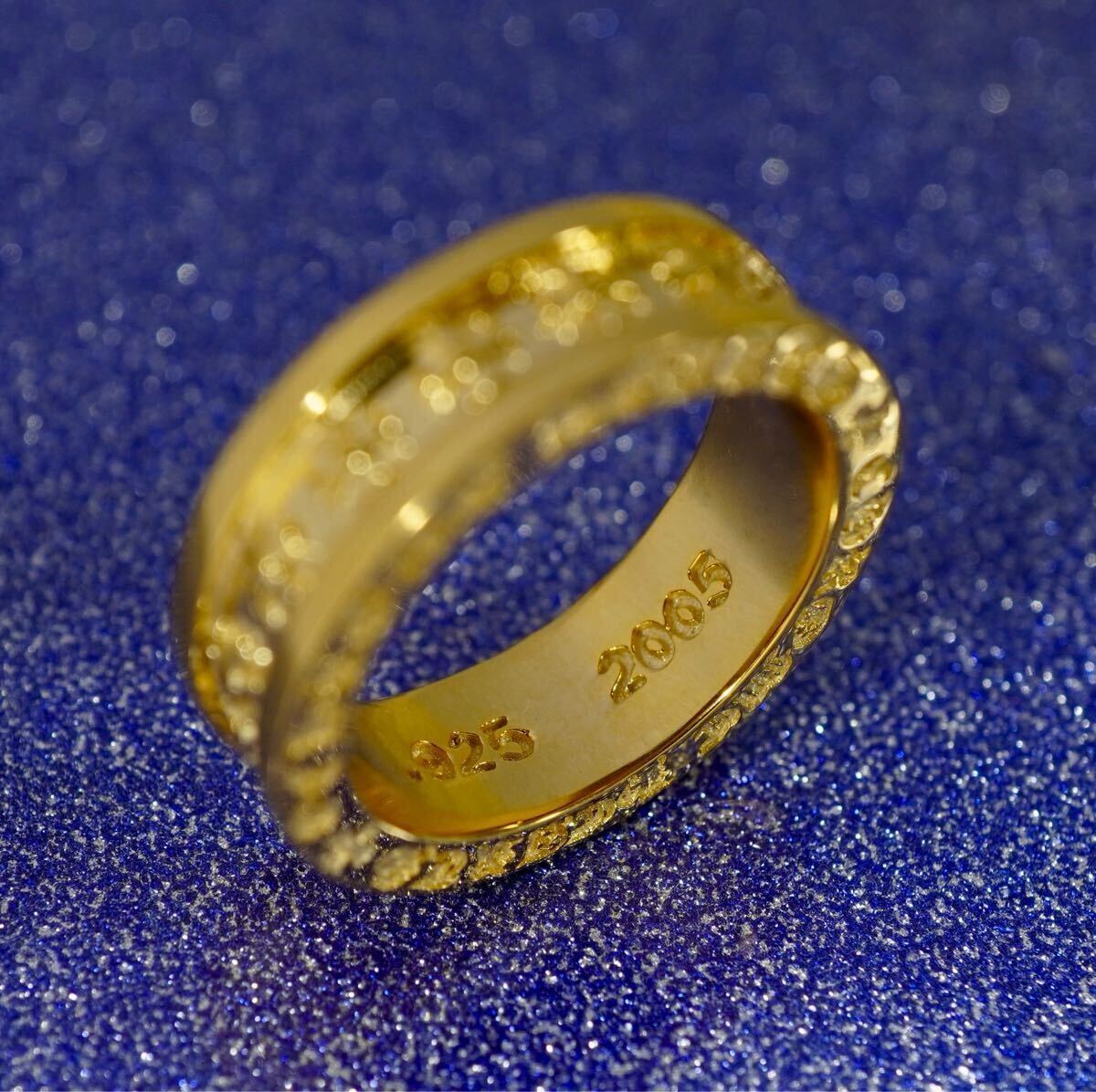 クロムハーツ/CHプラスミニリング/22K/17号/インボイス/1円から クロムハーツ/CHプラスミニリング/22K/17号/インボイス/1円から