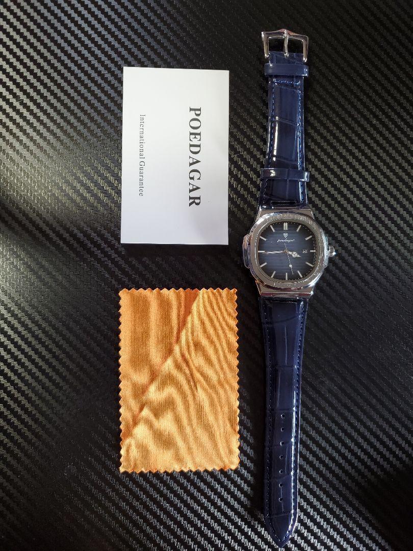 Yahoo!オークション - 送料無料 新品 POEDAGAR デイト アクアノート オ...