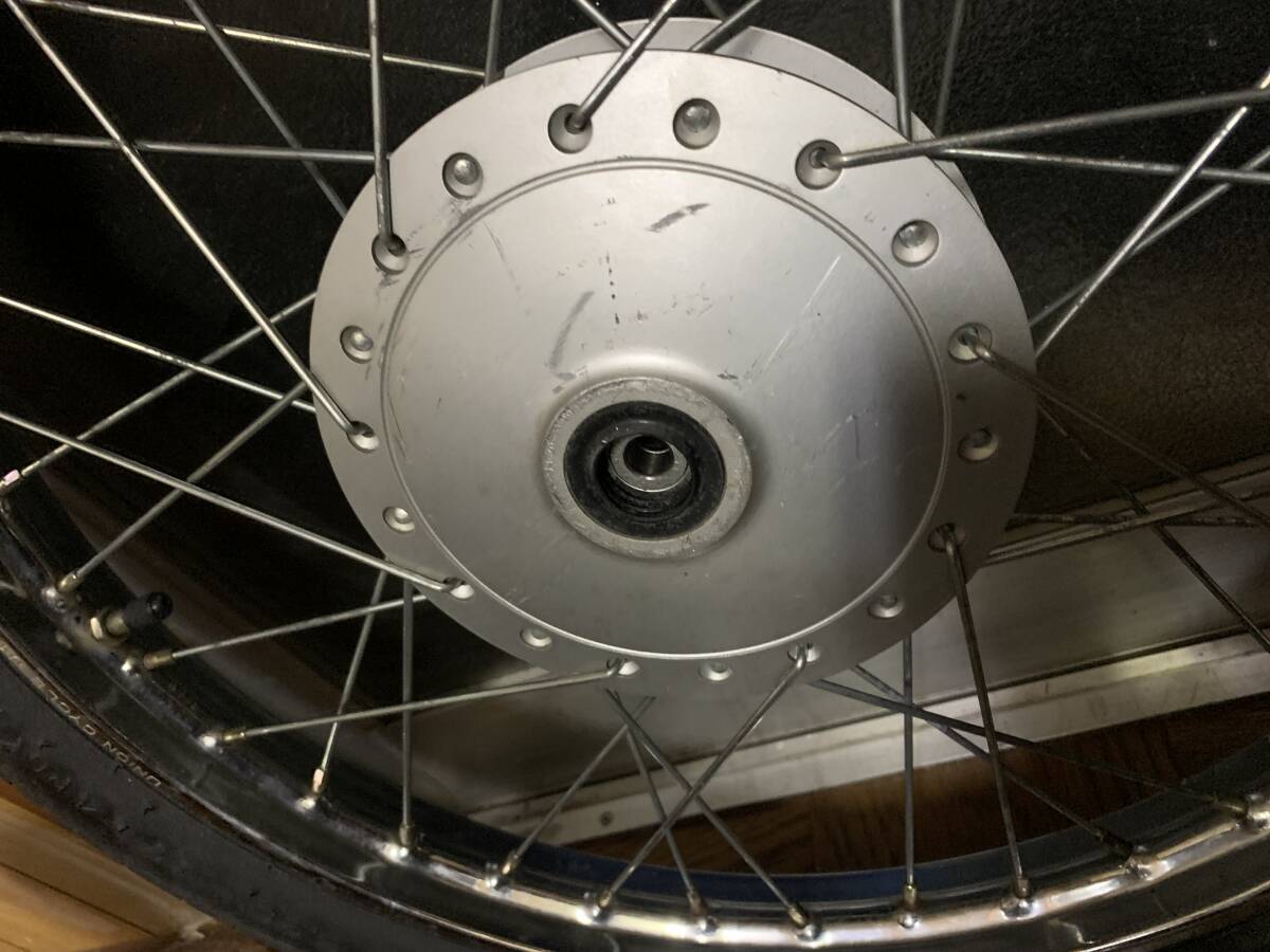 Yahoo!オークション - カブ50 C50 ホイールセット 美観 中古