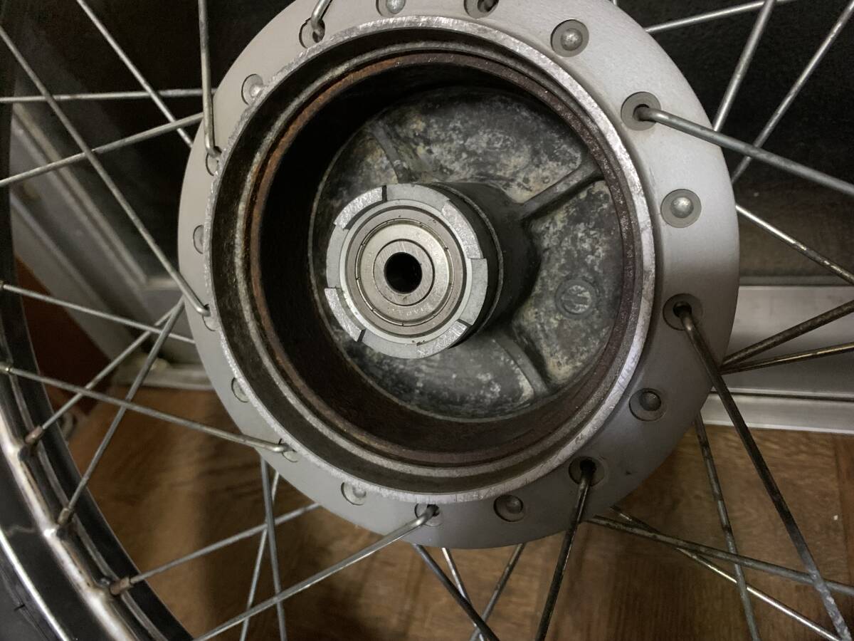 Yahoo!オークション - カブ50 C50 ホイールセット 美観 中古