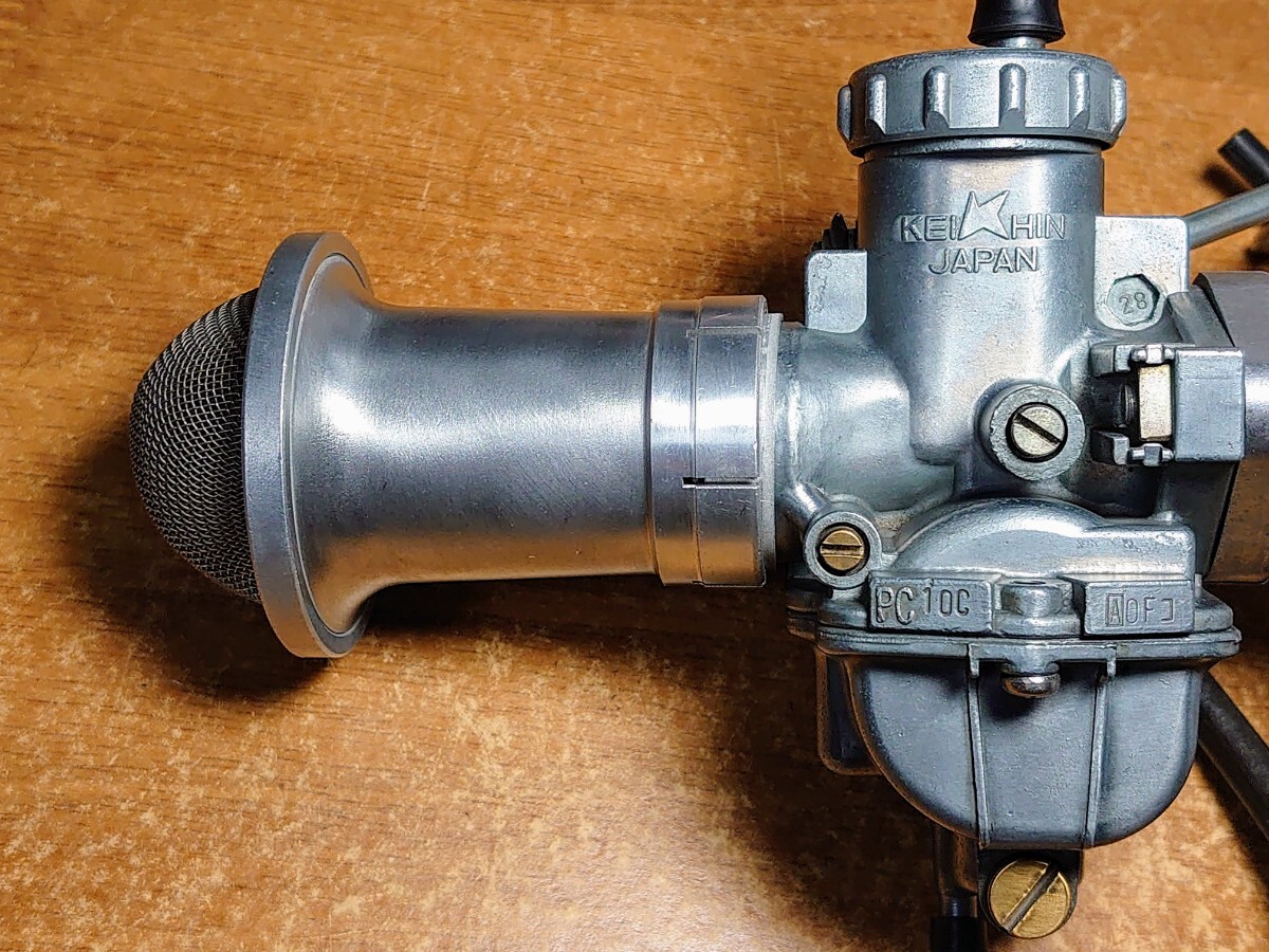 Yahoo!オークション - 当時物 PC20用 アルミ ファンネル ロング 網付 ...