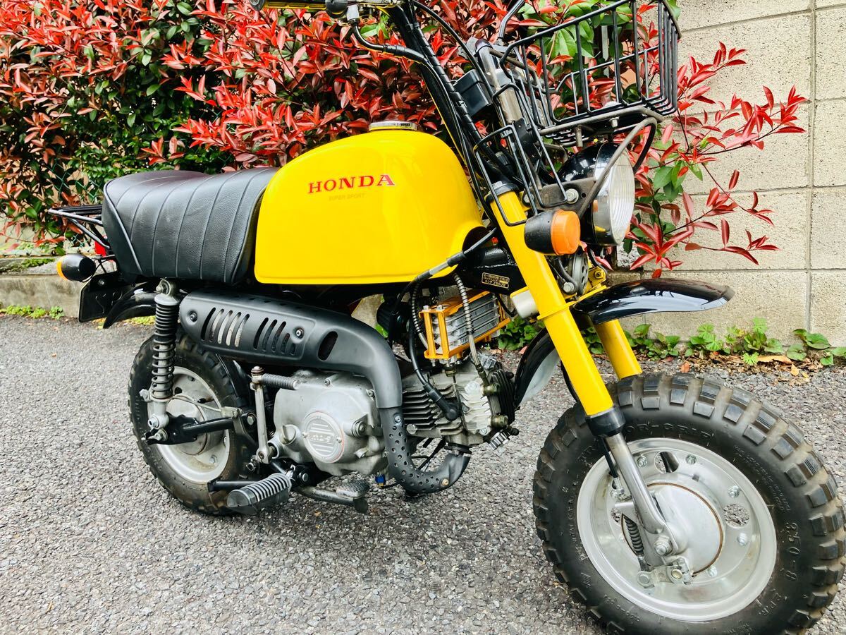 Yahoo!オークション - ホンダ ゴリラ Z50J モンキー 6V 旧車 85CC ボア...