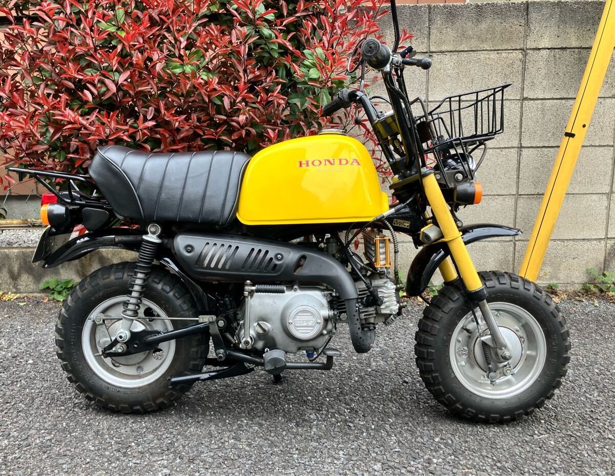 Yahoo!オークション - ホンダ ゴリラ Z50J モンキー 6V 旧車 85CC ボア...