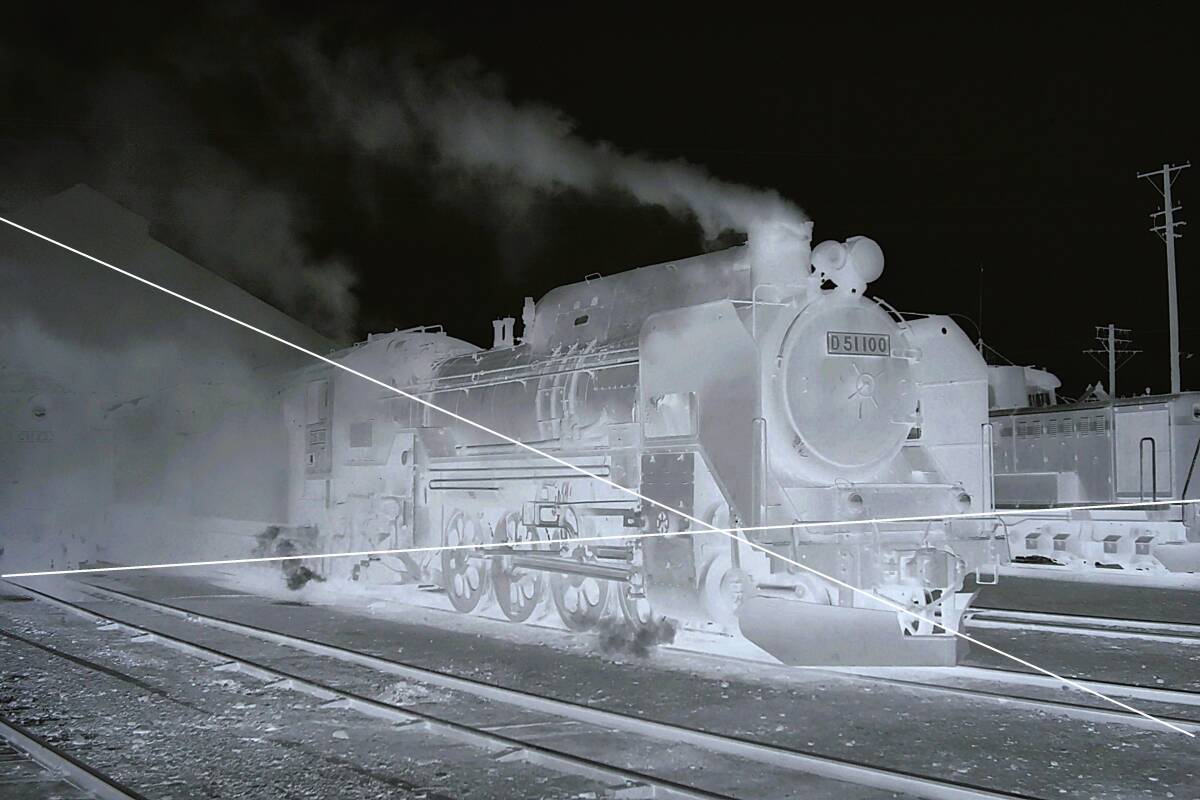 Yahoo!オークション - 最終掲載コマ D51-100〔横〕奥羽本線=昭和40年代...