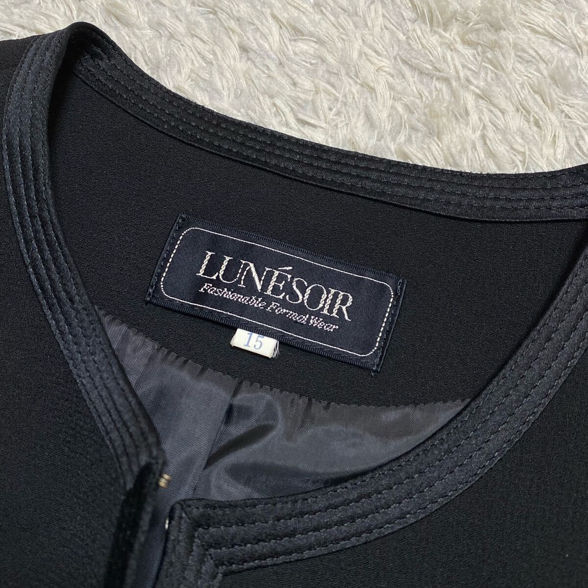 Yahoo!オークション - ブラックフォーマル 東京ソワール LUNESOIR 15号...