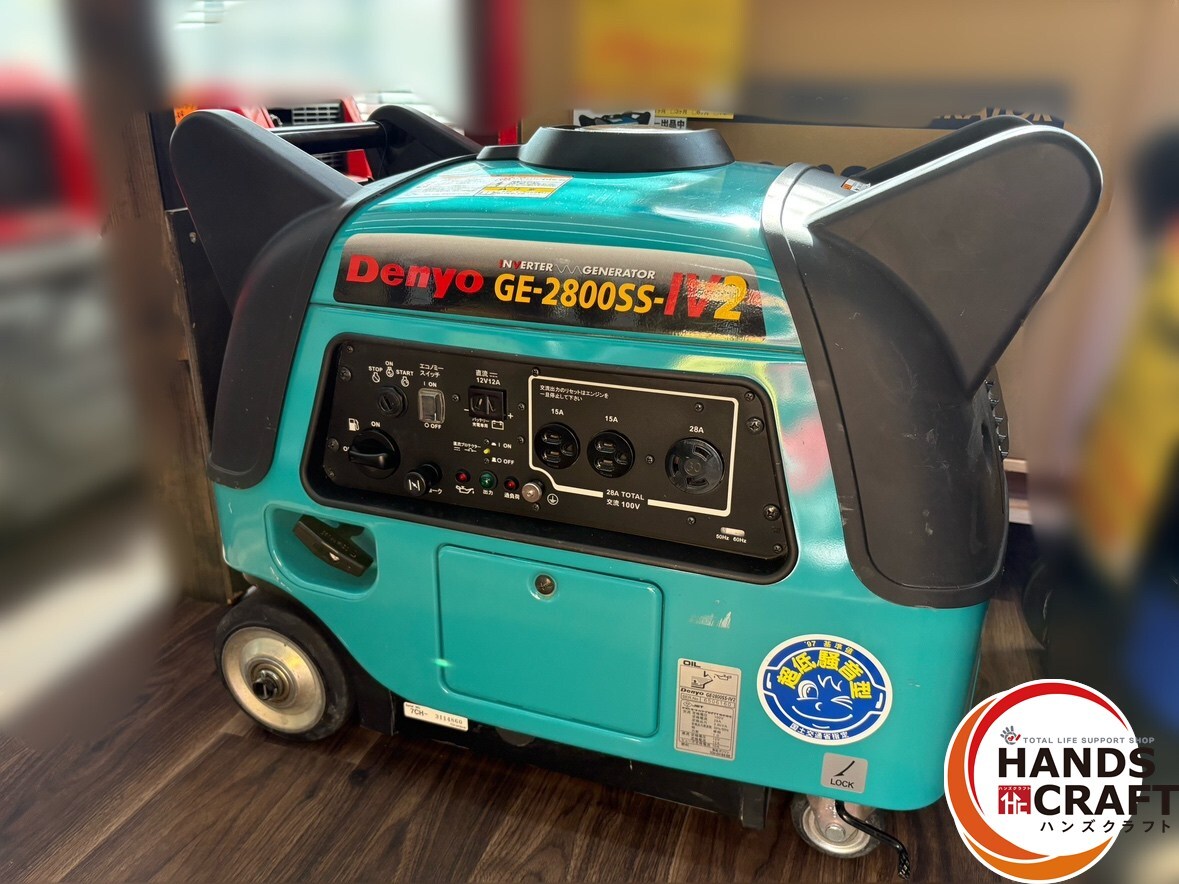 Yahoo!オークション - 【引取限定】デンヨー Denyo GE-2800SS-IV2 発...
