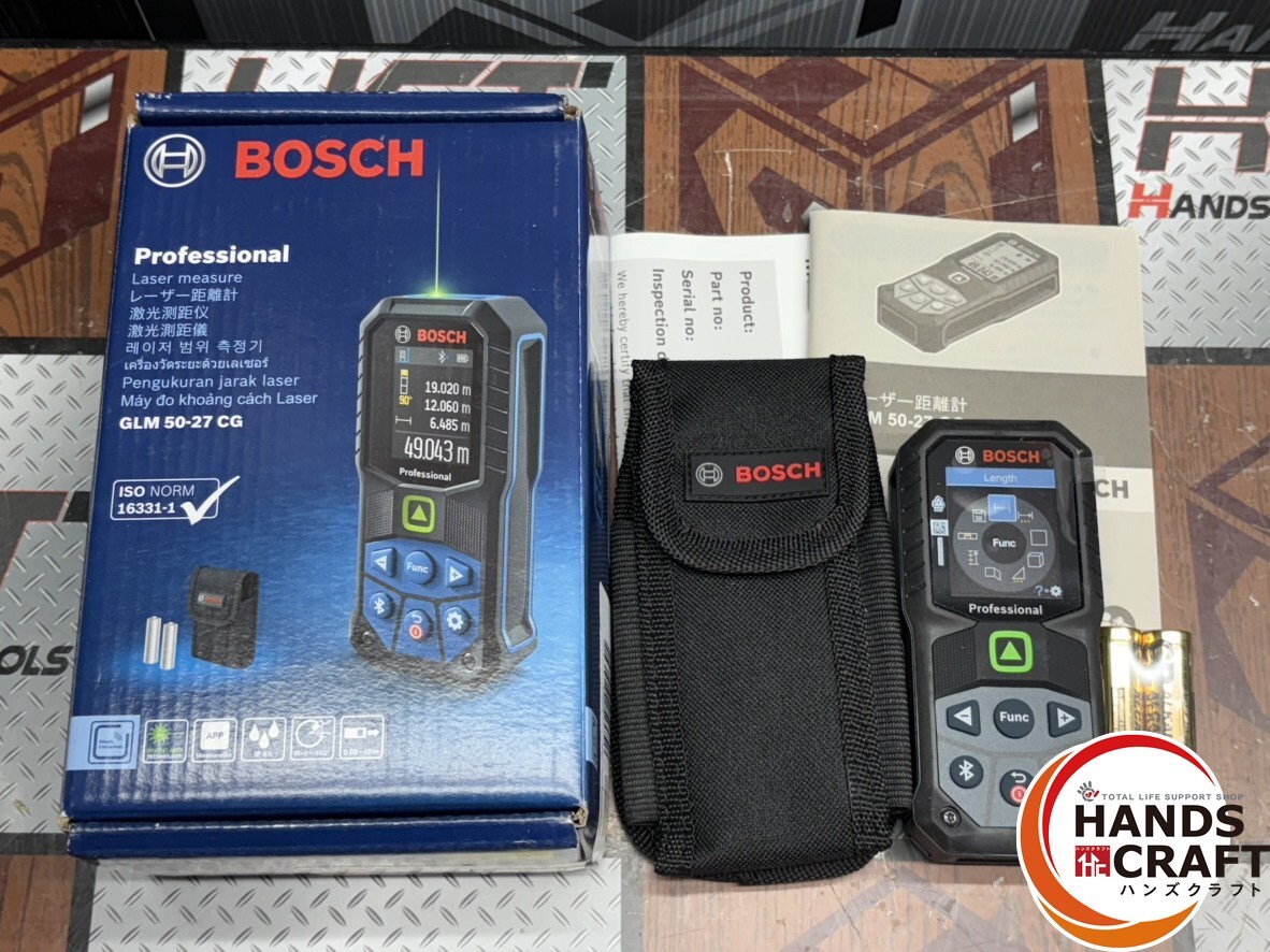 〇 開封品 ボッシュ BOSCH GLM50-27CG レーザー距離計(レーザー距離計)｜売買されたオークション情報、yahooの商品情報をアーカイブ公開 - オークファン（aucfan.com）