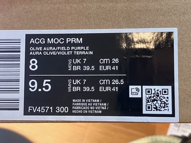 Yahoo!オークション - 送料込み 新品 NIKE ACG MOC PRM 26cm US8 ナイ...