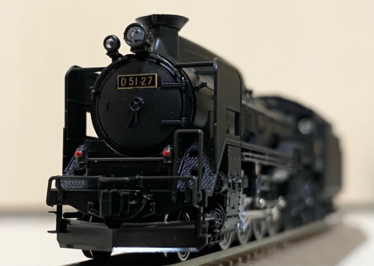 Yahoo!オークション - 【回転式火の粉止め付】国鉄 D51 27 半流 密閉キ...