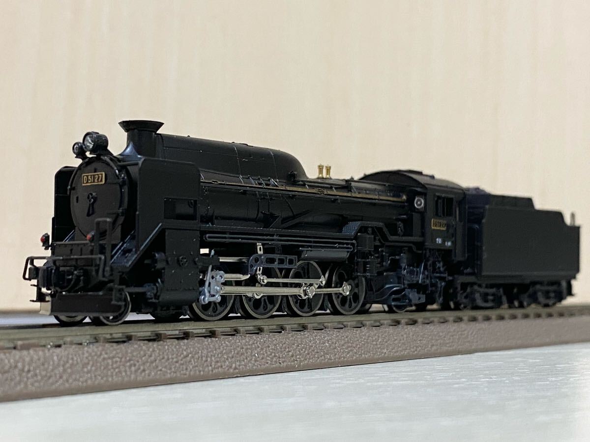 Yahoo!オークション - 【回転式火の粉止め付】国鉄 D51 27 半流 密閉キ...