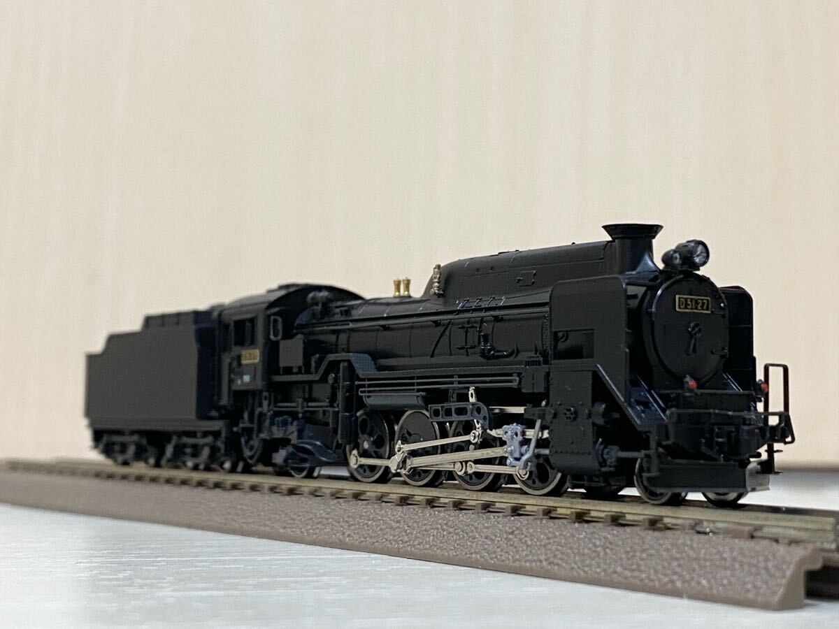 Yahoo!オークション - 【回転式火の粉止め付】国鉄 D51 27 半流 密閉キ...