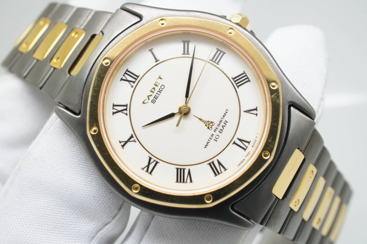 Yahoo!オークション - D126 作動良好 美品 SEIKO セイコー CADET カデ...