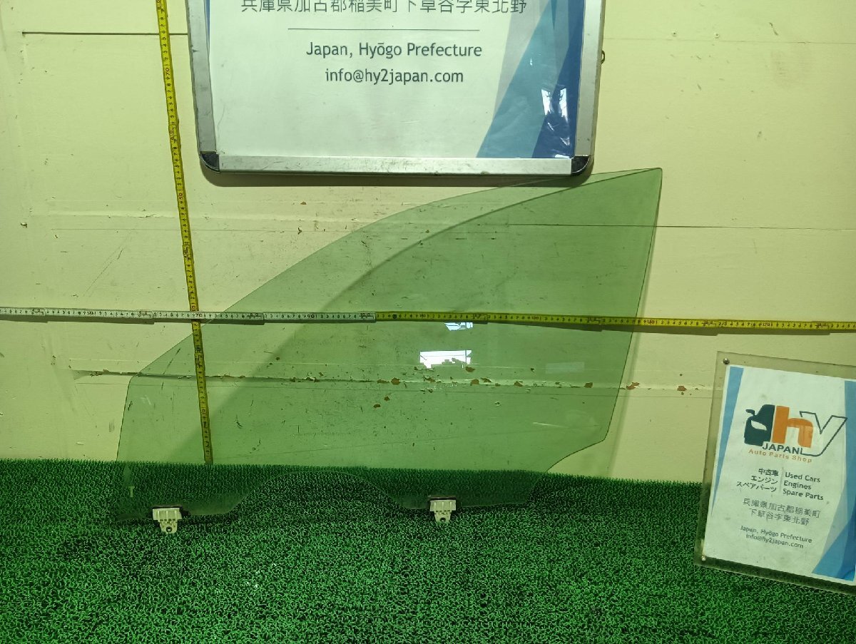 Yahoo!オークション - 日産 フロントドアガラス 左 ステージア GH-NM35...
