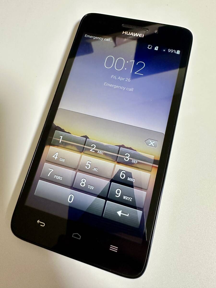 Yahoo!オークション - HUAWEI Ascend G620S-L02 ブラック SIMフリー An...