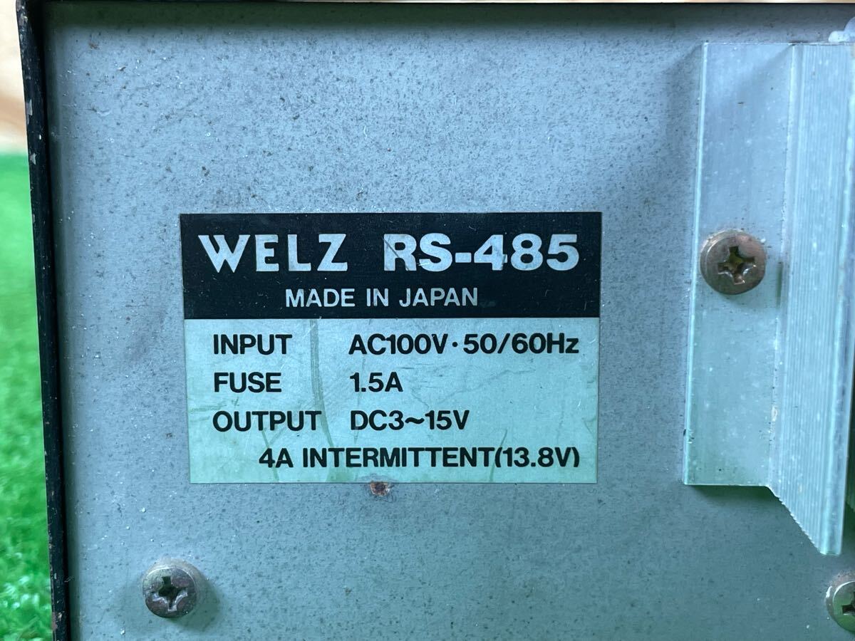 Yahoo!オークション - 4B69 WELZ ウェルツ DC POWER SUPPLY RS-485 安...
