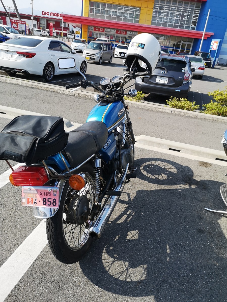 Yahoo!オークション - スズキGP125 実働 書類あり レストアベース