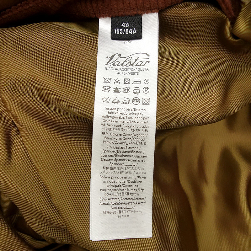 Yahoo!オークション - 【PRICE DOWN】VALSTAR コーデュロイ ブルゾン ...